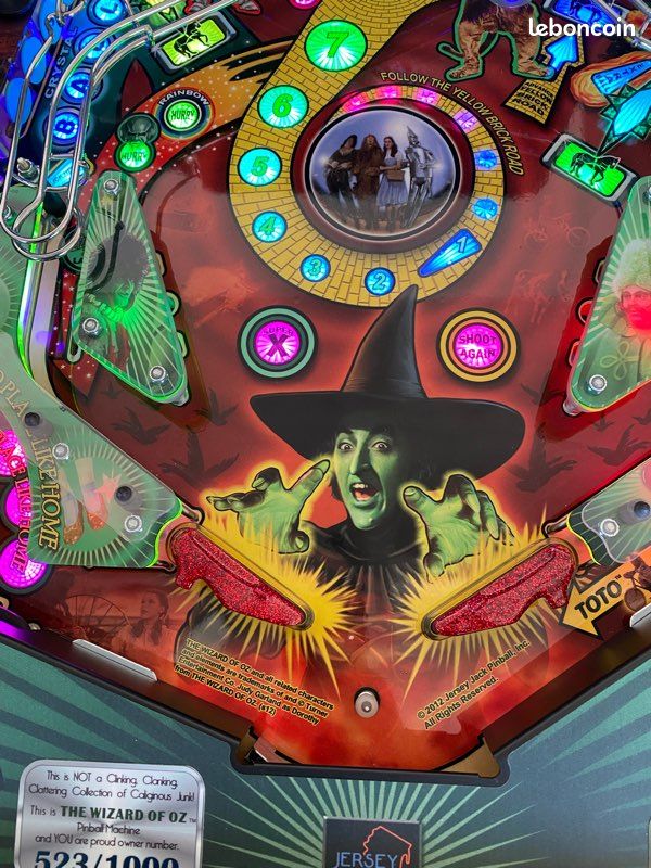 Flipper WoZ JJP Wizard of Oz - Collection