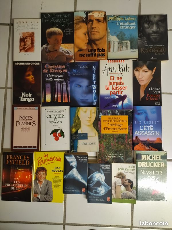 Livres roman policier sentimental - Livres