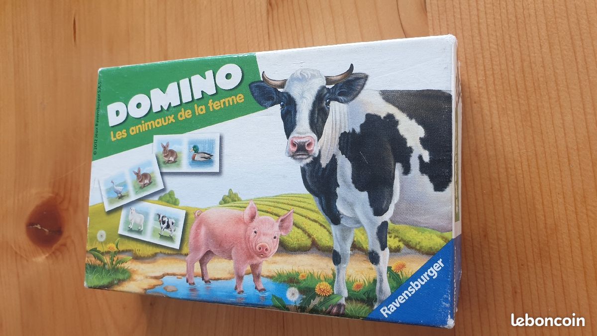 Jeu domino les animaux de la ferme - Jeux & Jouets