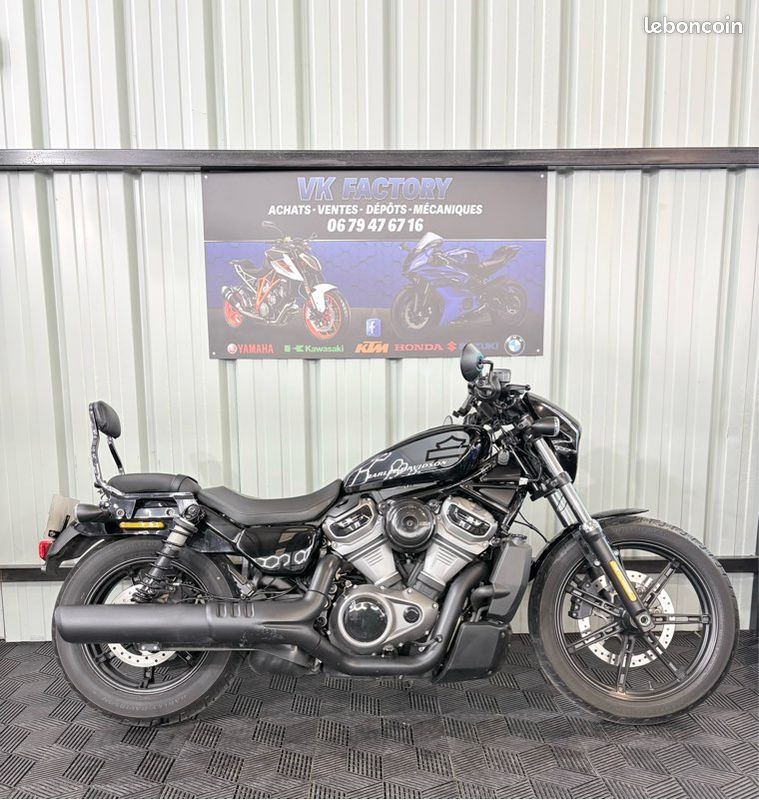 Harley Davidson 975 nightster 2022 peu de kilomètres - Motos