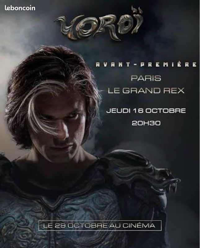 Avant-Première Yoroï Orelsan au Cinéma Grand Rex à Paris le 16/10/25 à 20h30 : 2 places ...