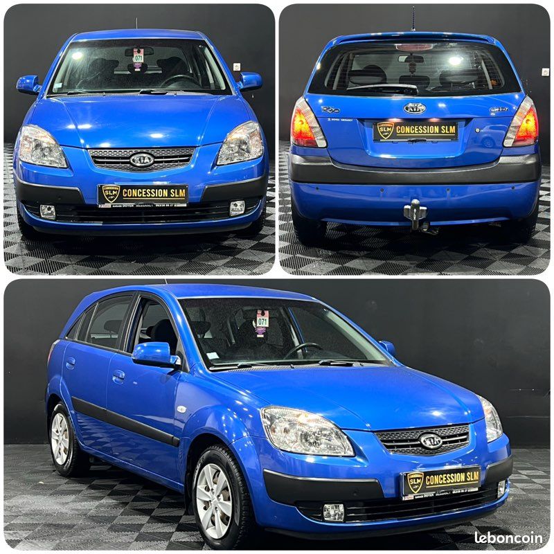 KIA RIO 1.5 CRDI 110 cv 🟢 FAIBLE KILOMÉTRAGE - SEULEMENT 141000 KMS 🟢 ...