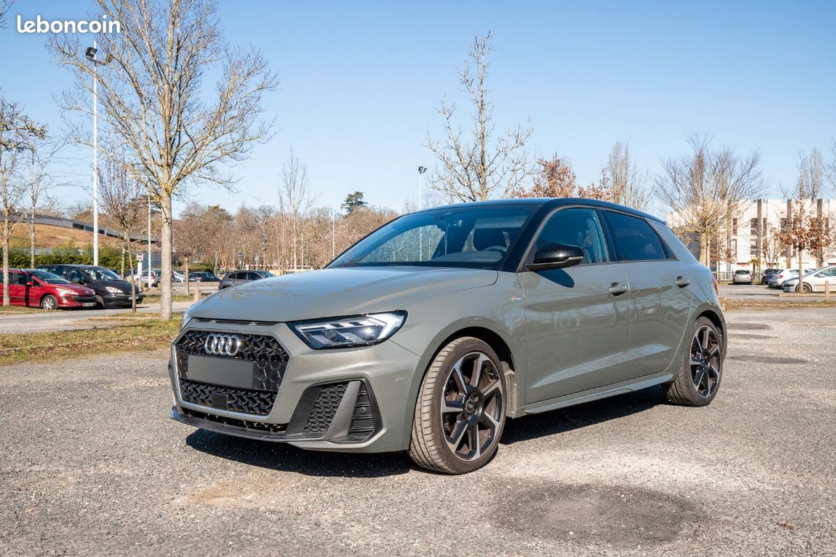 Voiture audi a1 sportback 30tfsi sline gris chronos - Voitures