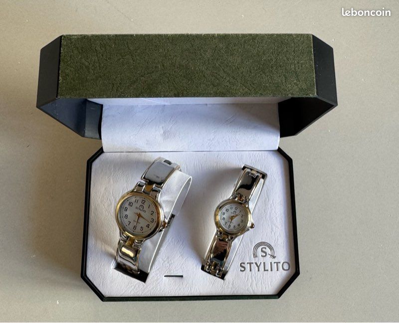 Coffret duo montres Stylito (homme et femme) - Montres & Bijoux