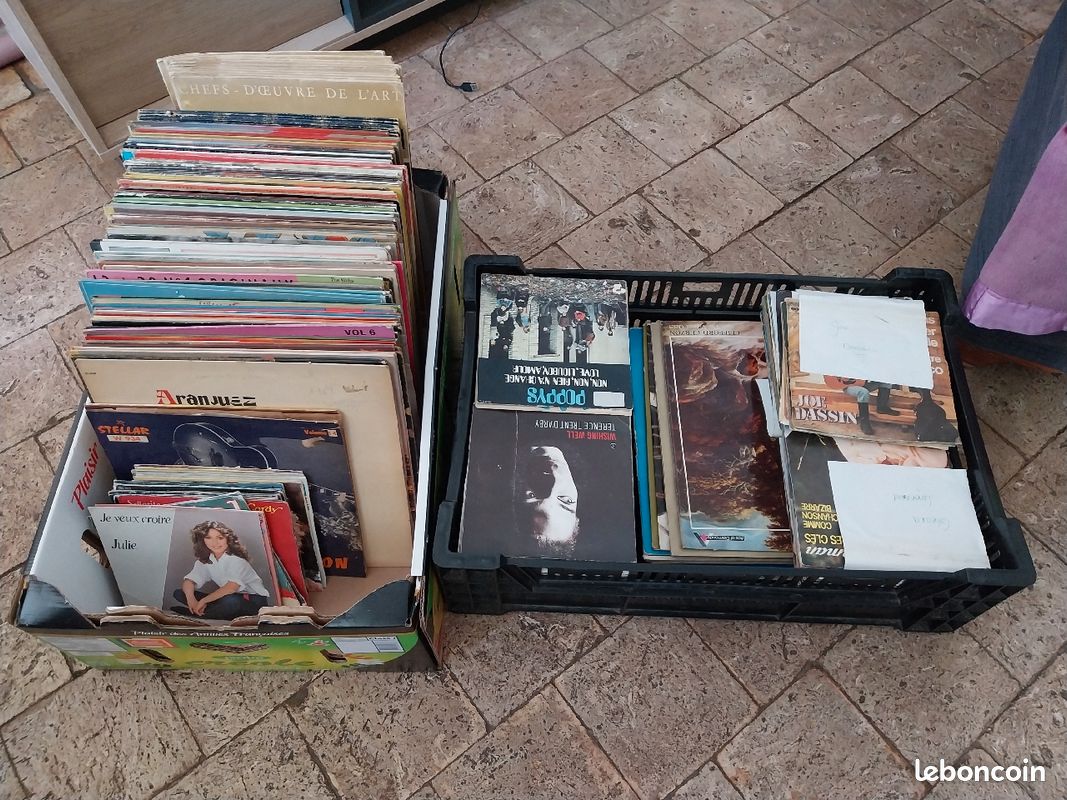 Vinyles 33 et 45 tours - CD - Musique