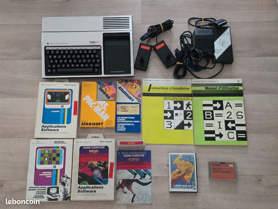 Ordinateur/Console Texas Instruments TI-99 A4 - Consoles