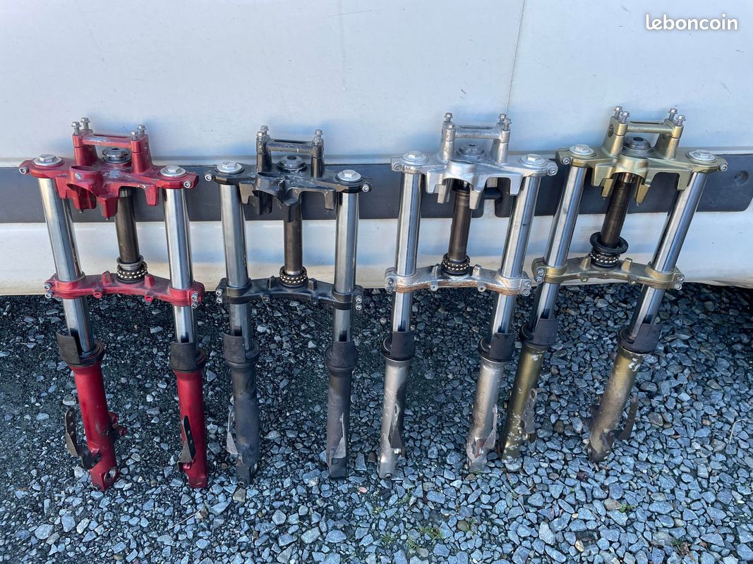 Fourche complète KAWASAKI ER6 ER6N ER6F phase 1 2005/2006/2007/2008 ...