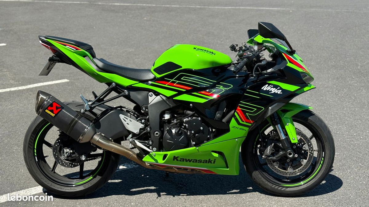 Kawasaki ZX6R 636 2024 - État neuf - Motos