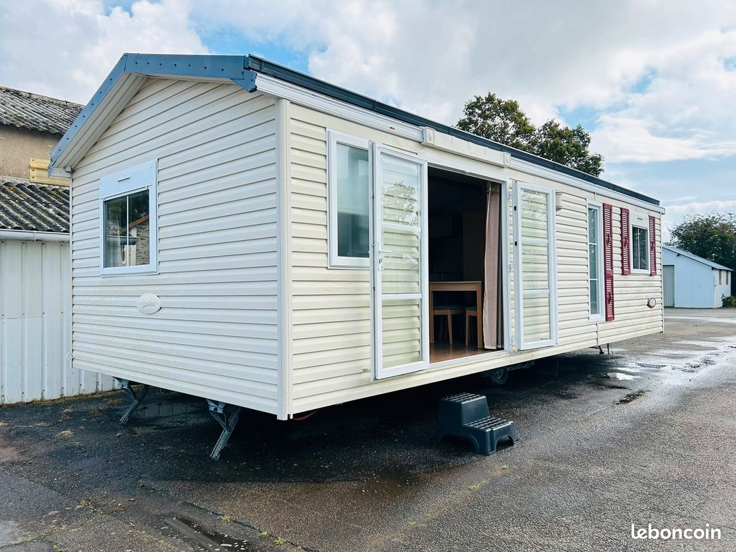 LIVRAISON OFFERTE Mobil home 4 saisons isolation renforcée 3 chambres ...