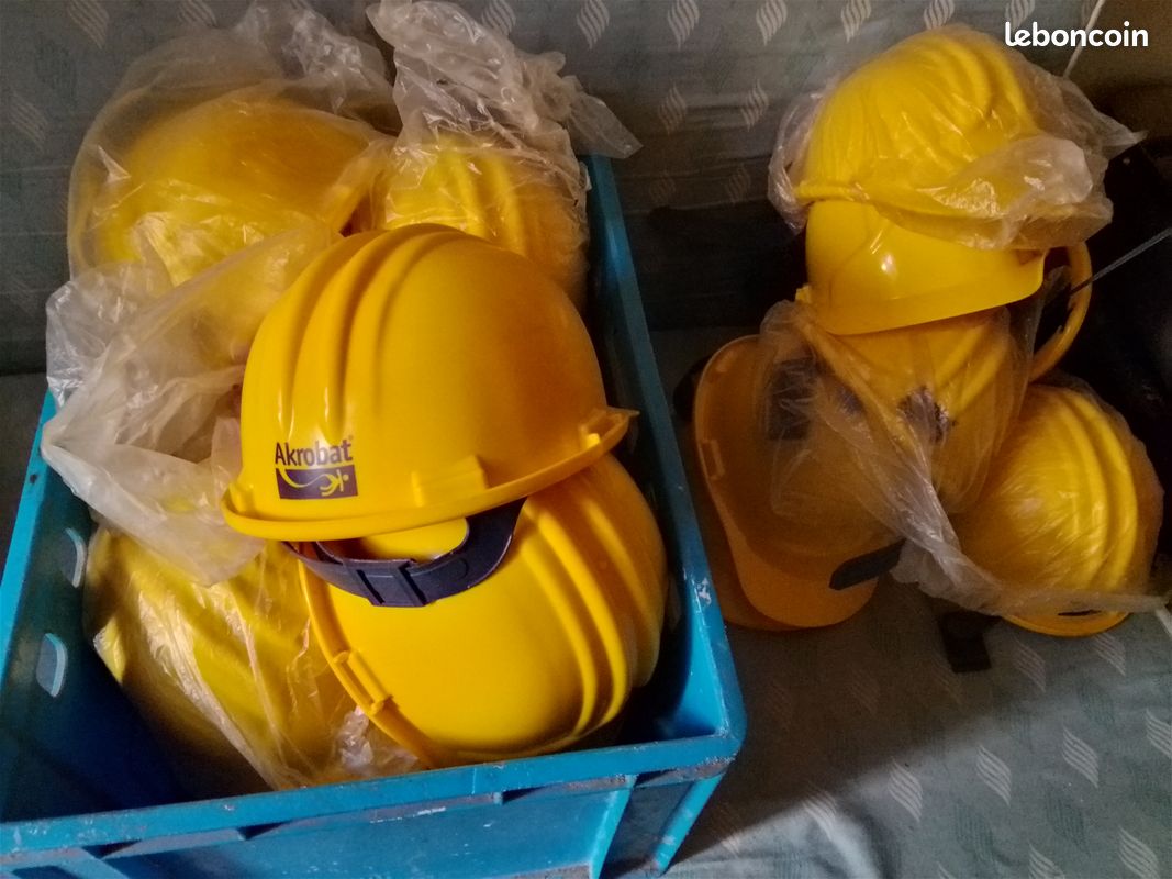 Casque de chantier Akrobat - BTP - Chantier gros-oeuvre