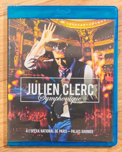 Blu ray JULIEN CLERC SYMPHONIQUE comme neuf - DVD - Films