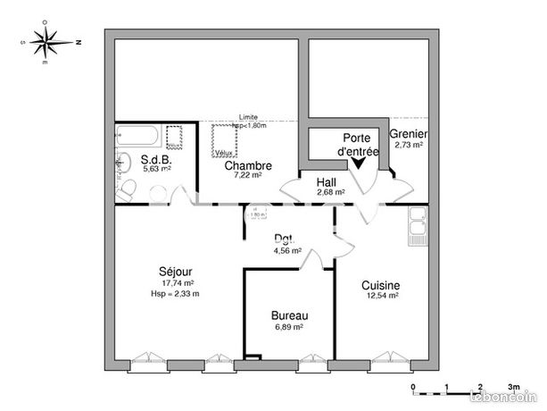 Location appartement et maison à louer Toul (54200) - leboncoin