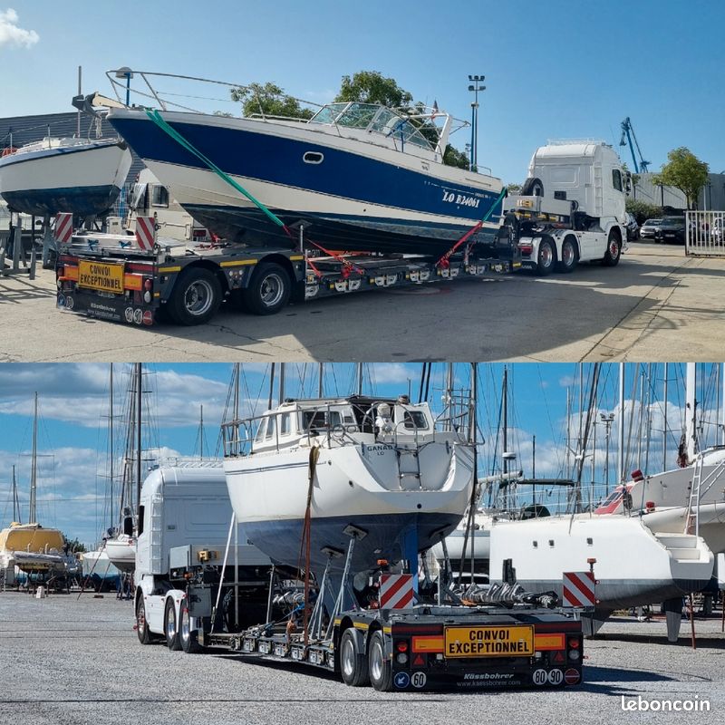 Transport de bateaux - Autres services