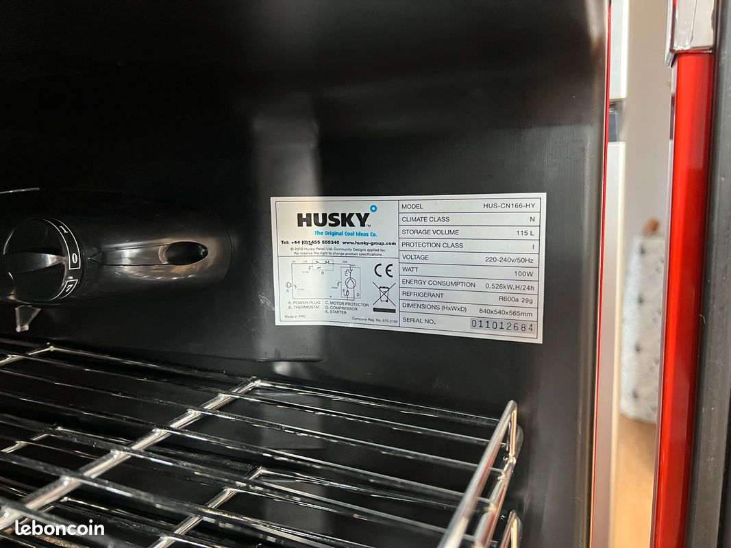Réfrigérateur Frigo Coca-Cola 115L Husky HUS-CN166-HY - Électroménager