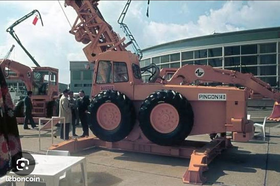 📣 Grue mobile Pingon 14D – Fonctionnelle, hydraulique refaite – 7 000 ...