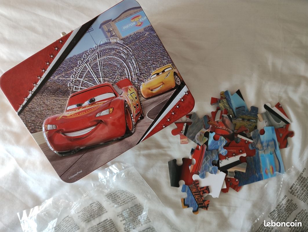 🎄Mallette Cars avec 2 puzzles 3D🎅 - Jeux & Jouets