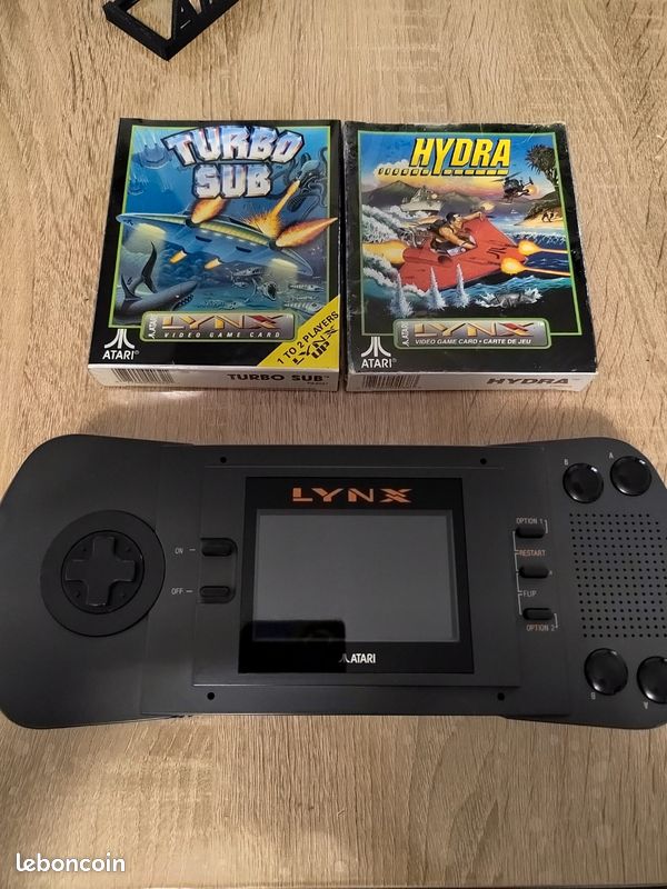 Console atari lynx 1 +jeux - Consoles