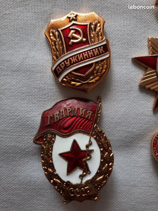 OT DE PIN'S et MEDAILLES : C C C P / URSS - Collection