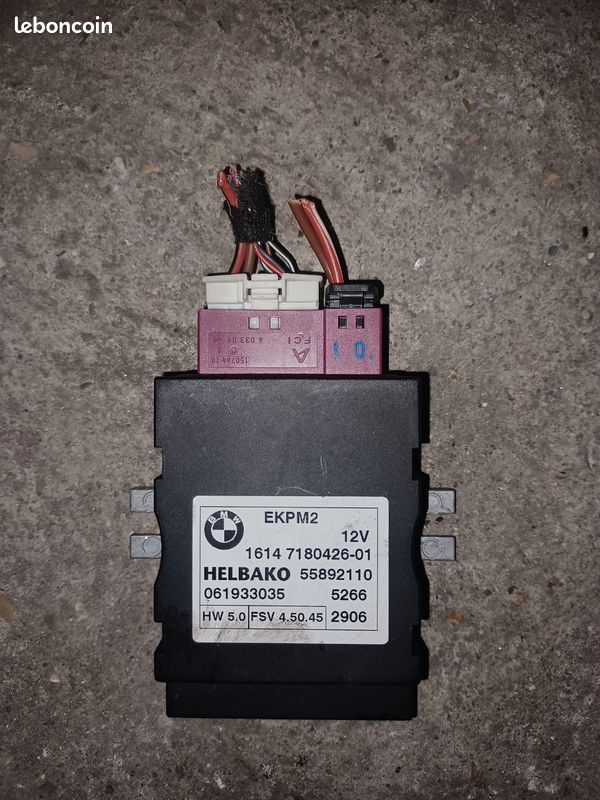 Relais pompe a carburant Ekpm2 bmw essence ref : 16147180426 ...