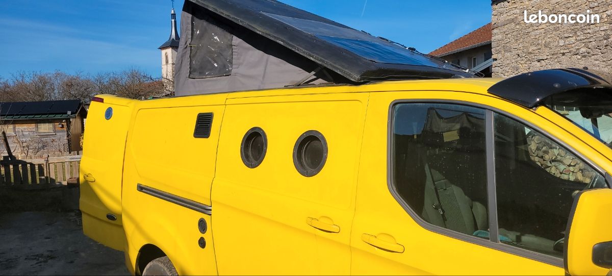 Transit custom aménagé L2 H1 - Caravaning