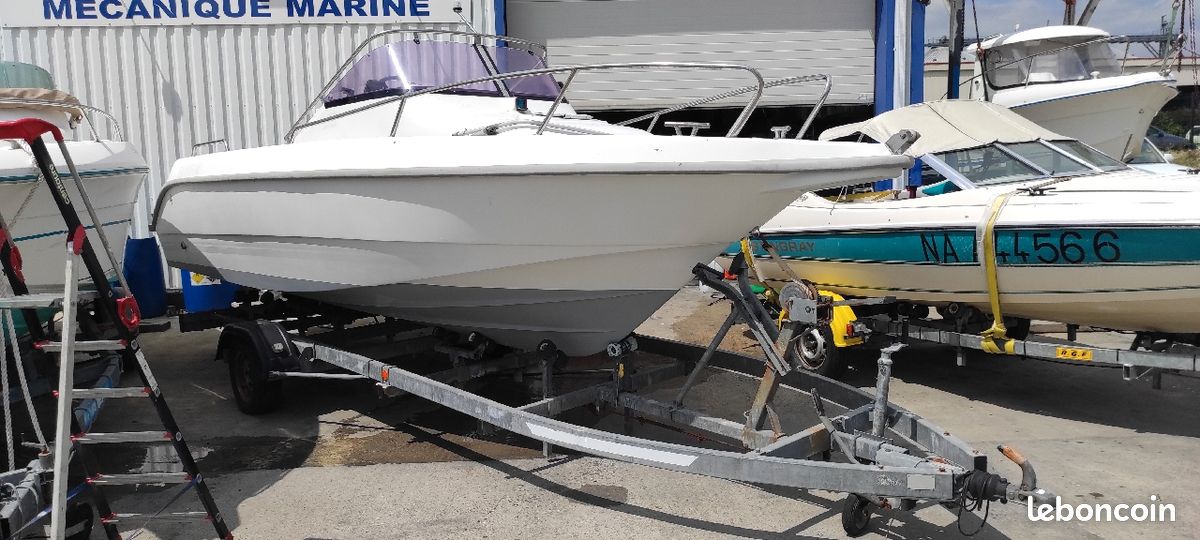 Vedette GALIA 660 CABIN+remorque+mouillage Vannes 56 - Nautisme