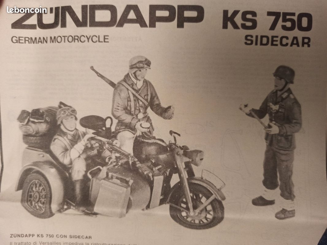 Maquette Zundapp italeri - Modélisme