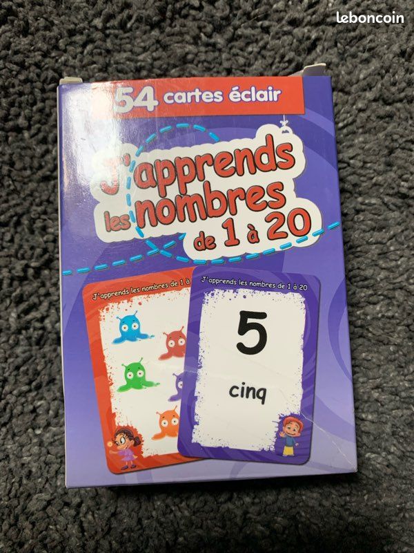 J’apprends les nombres de 1 à 20 - Jeux & Jouets