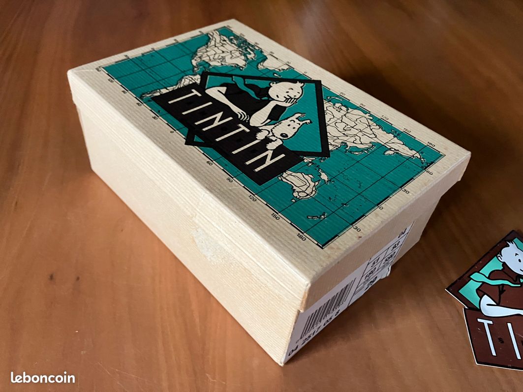 Boite de chaussure Tintin - Collection