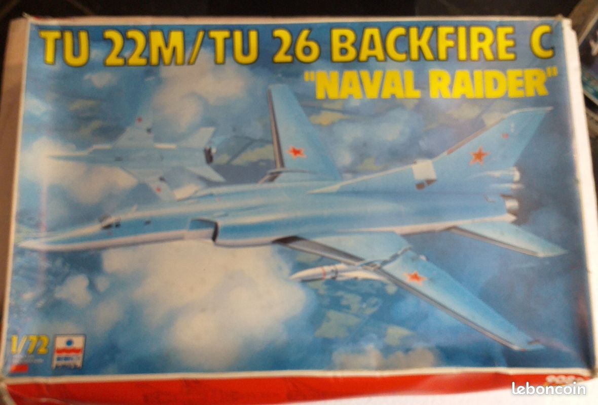 Maquette – Tu-22M/Tu-26 Backfire-C - ESCI - 1/72 - Modélisme