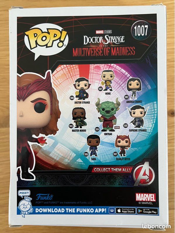 Pop Scarlet Witch Marvel 1007 - Jeux & Jouets