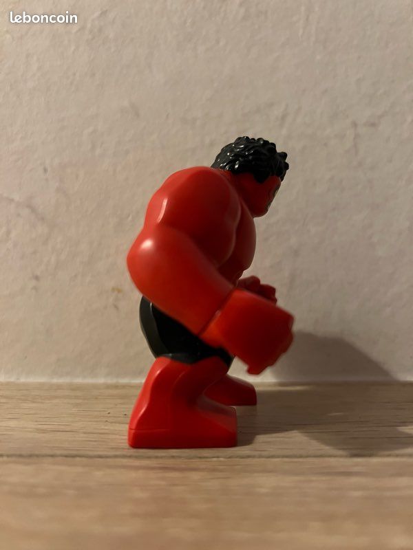 Mini figurine Hulk rouge - Jeux & Jouets