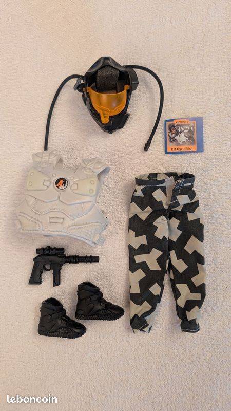Action Man Kit Gyro Pilot - COMPLET - Jeux & Jouets
