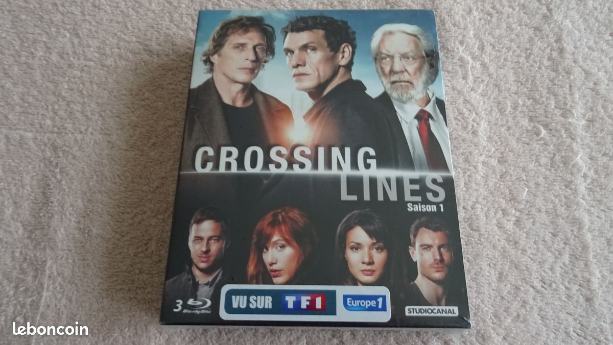 Blu ray : COFFRET CROSSING LINES SAISON 1 INTEGRALE (MARC LAVOINE ...