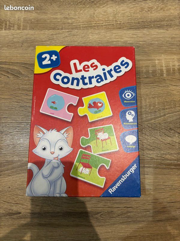 Jeu les contraires - Jeux & Jouets