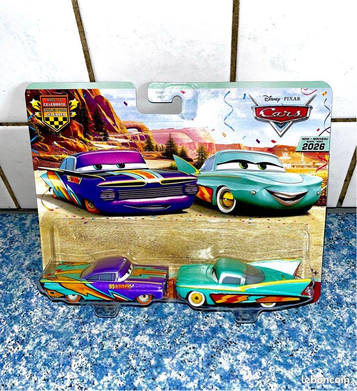 Flo + ramone cars - édition anniversaire voitures 1:55 x2 - Jeux & Jouets
