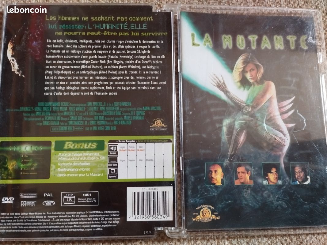DVD Roger Donaldson : La Mutante - DVD - Films