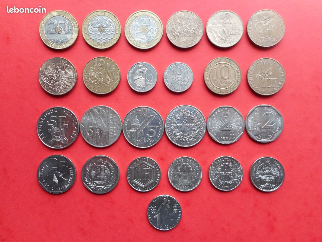 Pièces de monnaie commémorative de France - Collection
