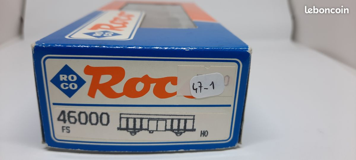 Train wagon fourgon roco ho réf 46000 - Modélisme