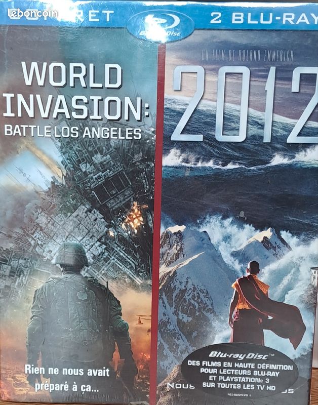 Coffret 2 Blu-ray World invasion / 2012 - DVD - Films