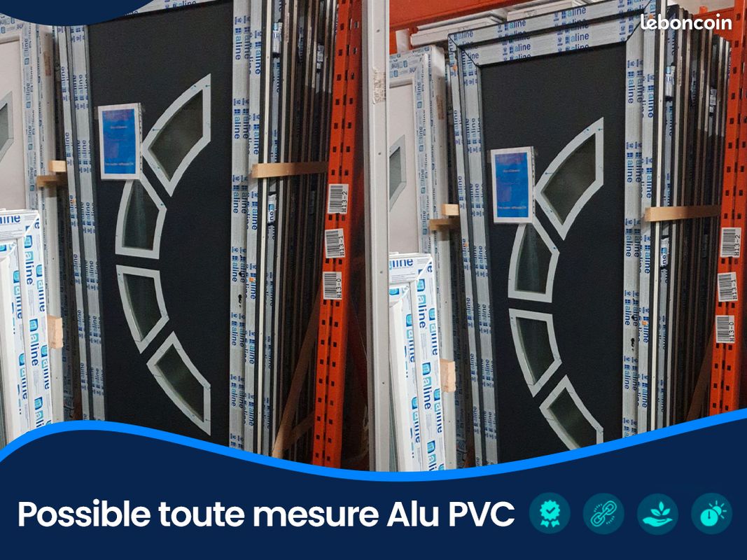 Portes d'entrée ALU&PVC sécurisée - Bricolage