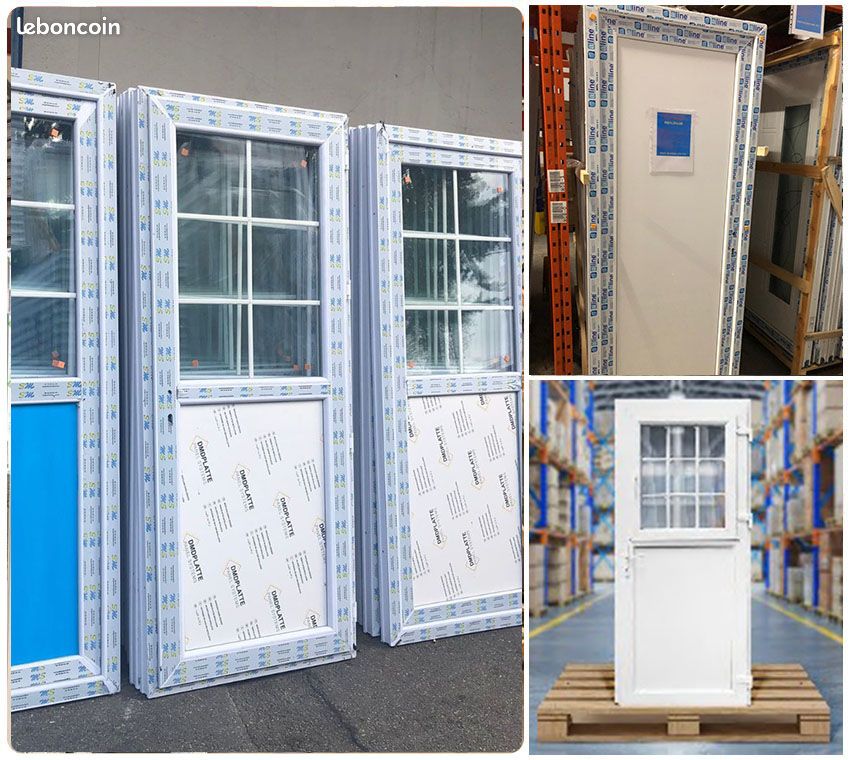 Porte de service PVC en stock⁪⁪⁢ ⁠‍⁫‌⁪⁯ ⁭⁪‍⁮ - Bricolage