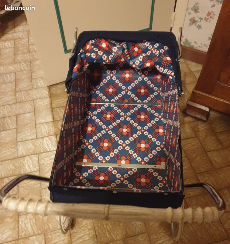 Landau vintage pour poupée - Jeux & Jouets