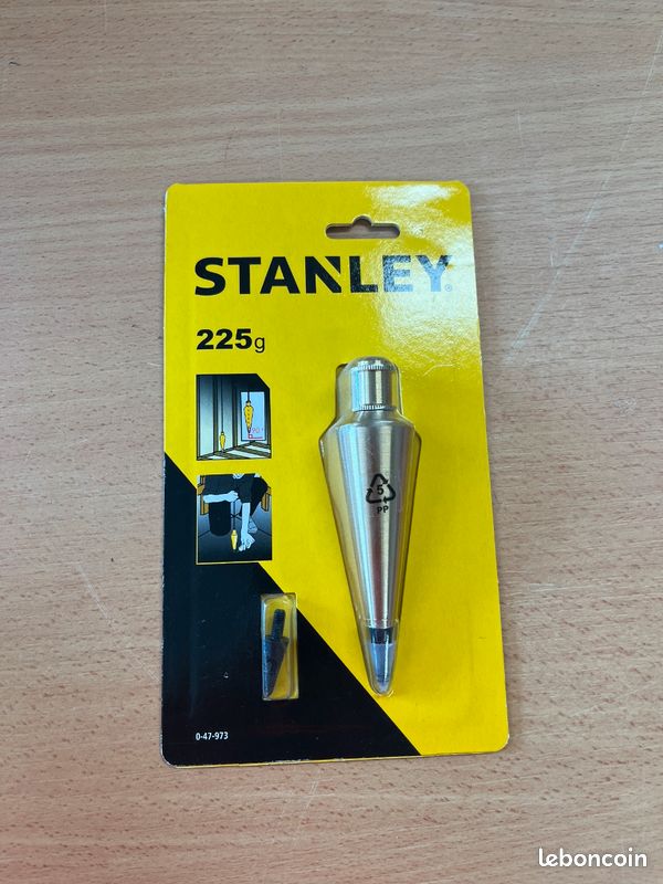 Fil à plomb Stanley 225g - Bricolage