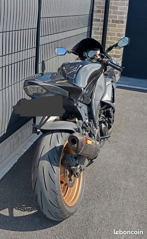 Vends sportive Kawasaki zx10r - Motos