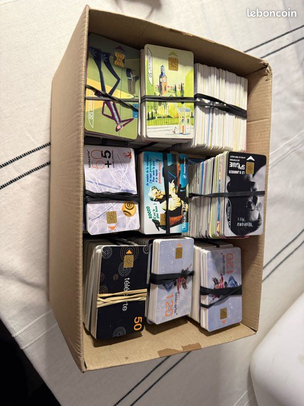 Lot de 1645 télécarte ++++tte différentes ++++++ - Collection