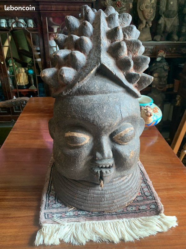Art africain masque heaume collection - Collection