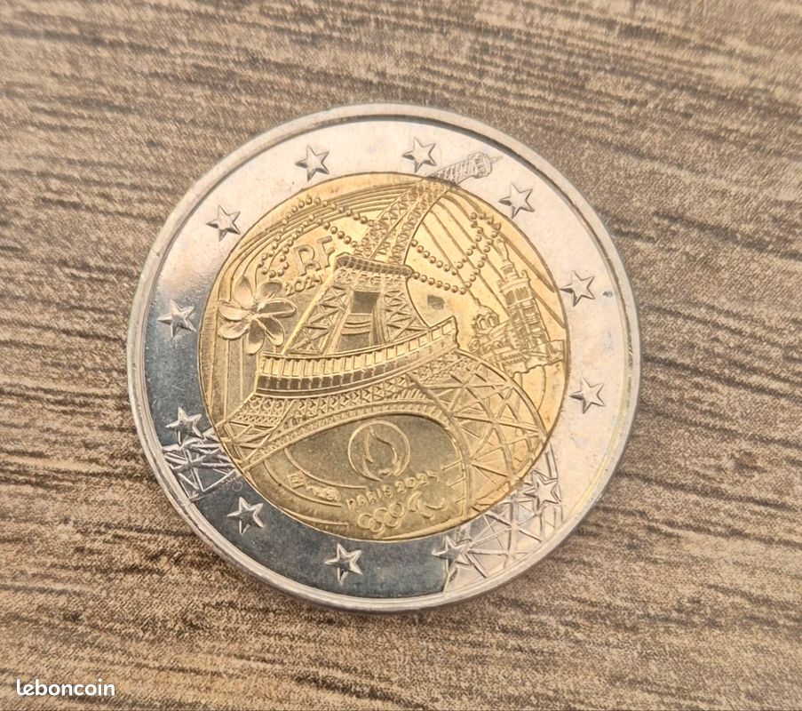 Pièce 2 euros JO Paris 2024 - Collection