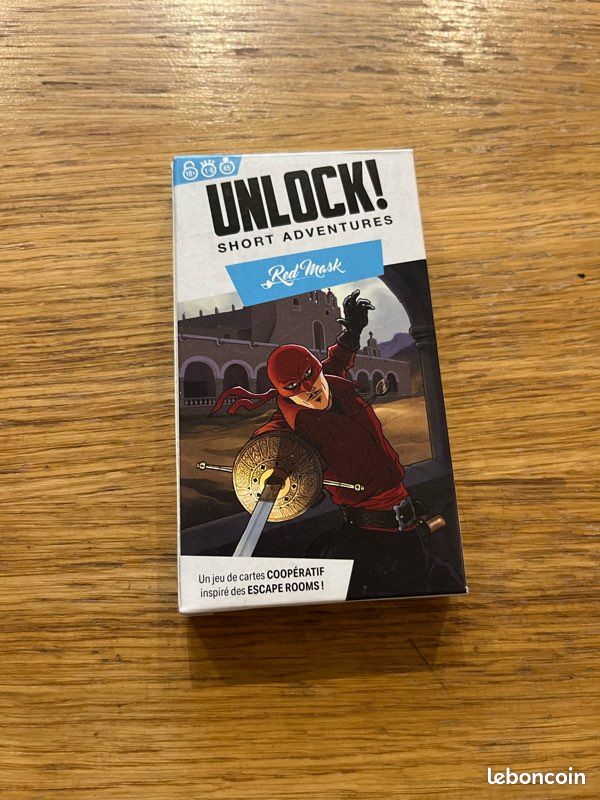 Unlock short adventures - red mask - Jeux & Jouets