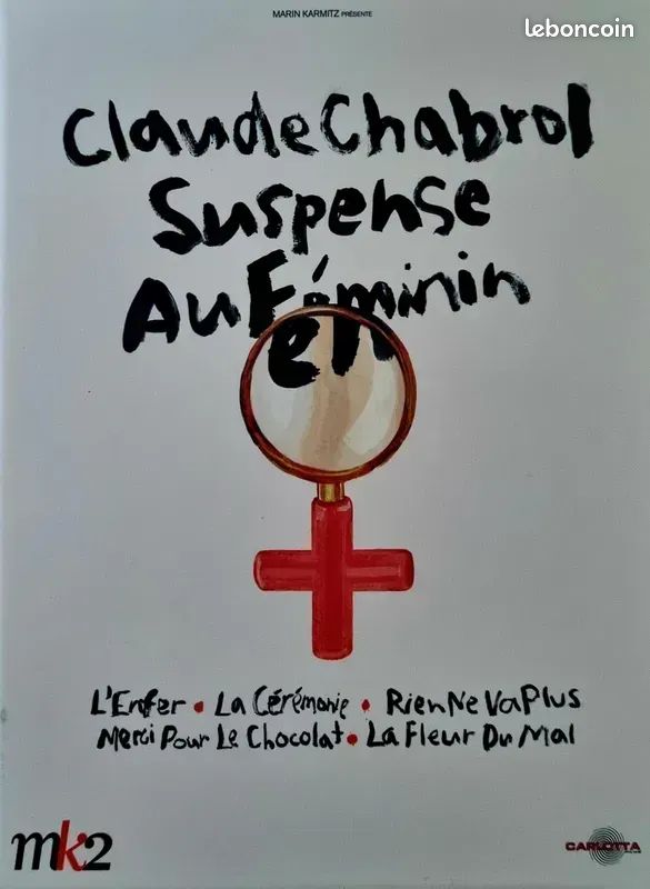 Coffret 5 DVD Claude Chabrol - mk2 - DVD - Films