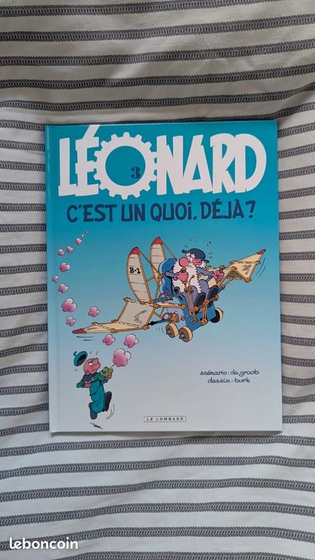 BD Léonard 3 "c'est un quoi, déjà ?" - Livres